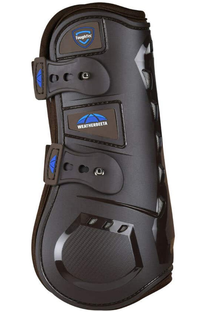 2025 Weatherbeeta Tough-Tec Essential Open Front Boots 1027510 - Brown - Horse - | The Drillshed